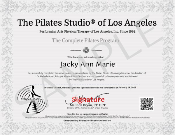 How Our Pilates Programs Work - Pilates Certification Online